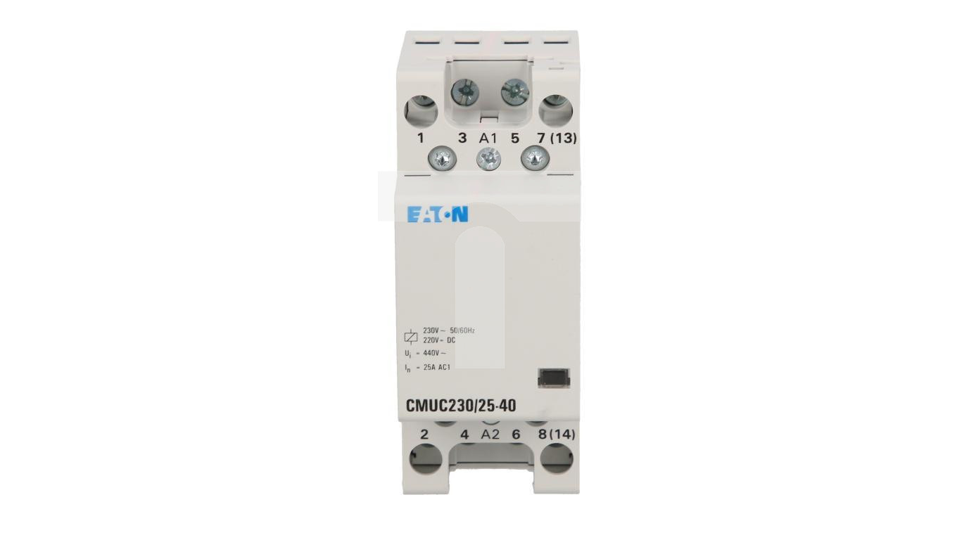 Stycznik modułowy 25A 4Z 0R 230V AC/DC CMUC230/25-40 137309 – EATON ...