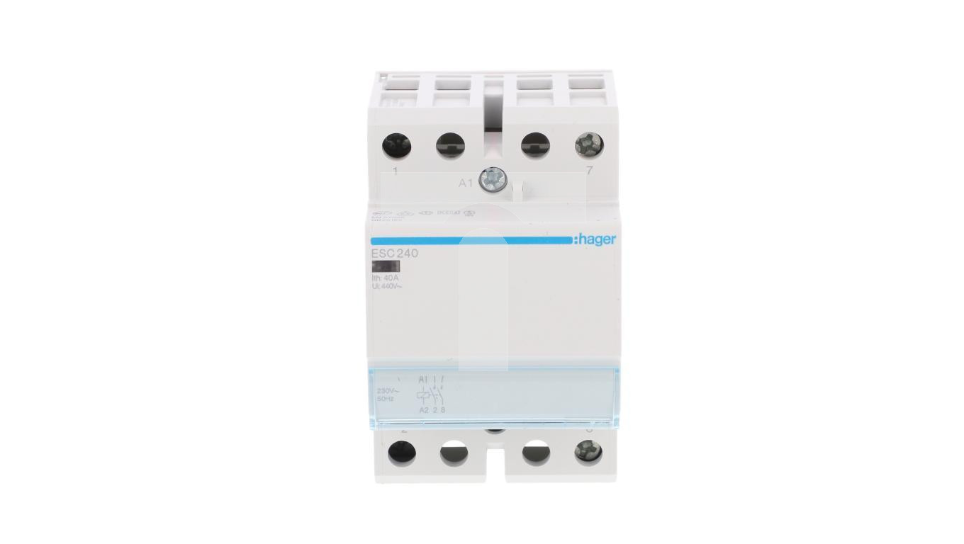 Stycznik modułowy 40A 2Z 0R 230V AC ESC240 – HAGER POLO | TIM SA