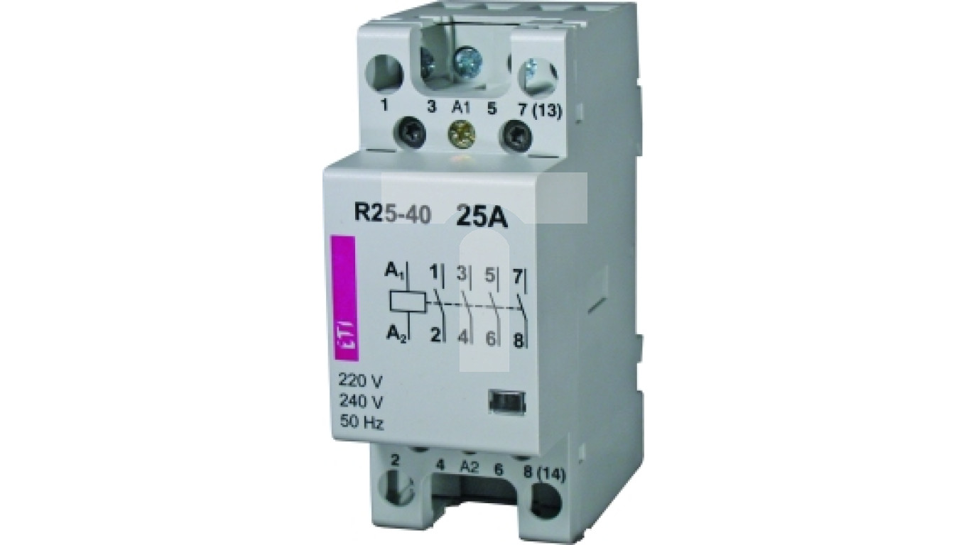 Stycznik modułowy 4P 25A 24V AC 3R 1Z R 25-13 24V 002462331 – ETI-POLAM ...