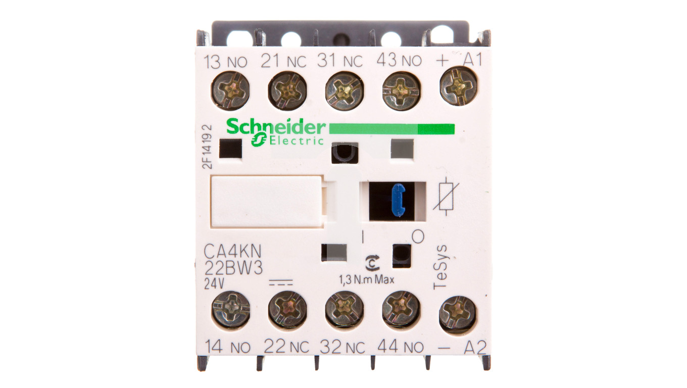 Stycznik pomocniczy 10A 2Z 2R 24V DC CA4KN22BW3 – Schneider | TIM SA
