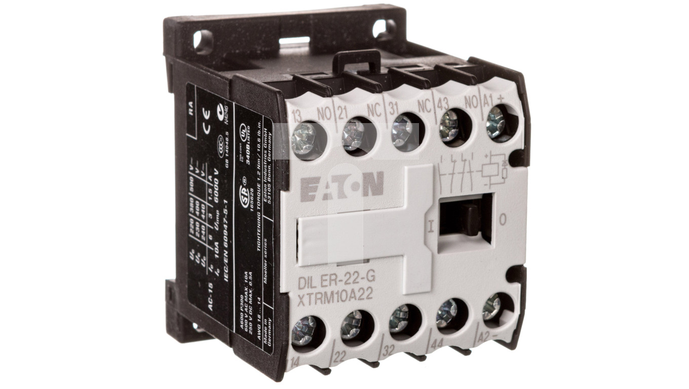 Stycznik pomocniczy 3A 2Z 2R 220V DC DILER-22-G(220VDC) 010091 – EATON ...