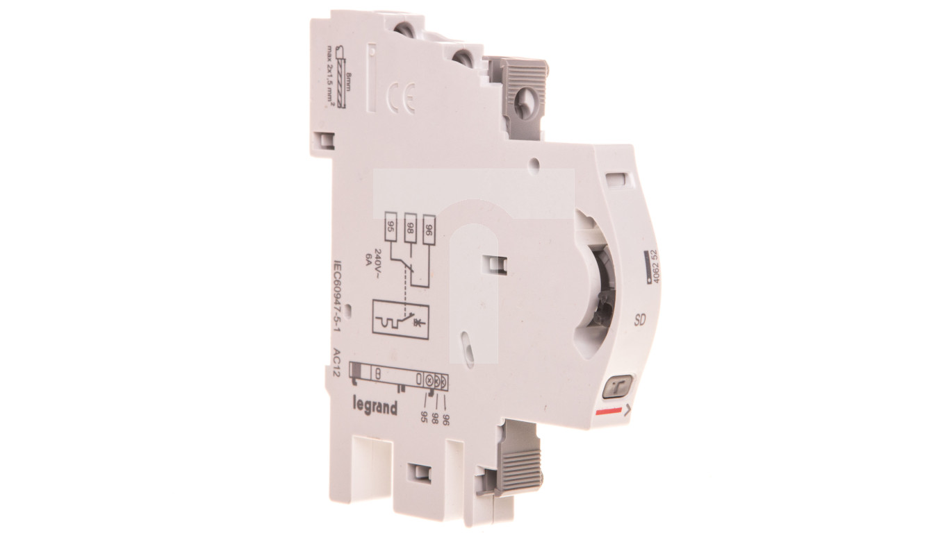 Styk pomocniczy 1P montaż boczny TX3/DX3 406252 – LEGRAND | TIM SA