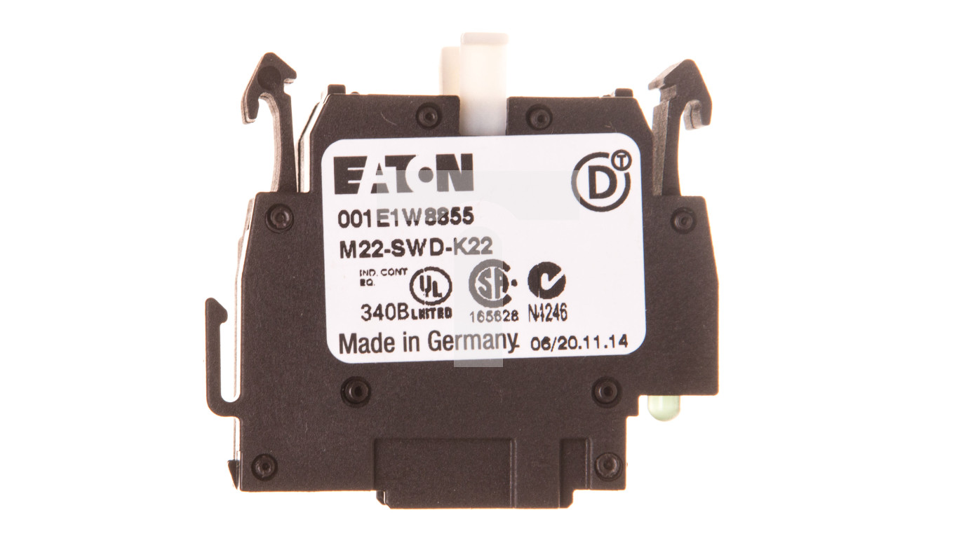 Styk pomocniczy 2Z 2R montaż czołowy SmartWire-DT M22-SWD-K22 11596 – EATON | TIM SA