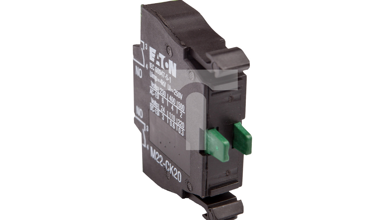 Styk pomocniczy 2Z montaż czołowy M22-CK20 107898 – EATON | TIM SA