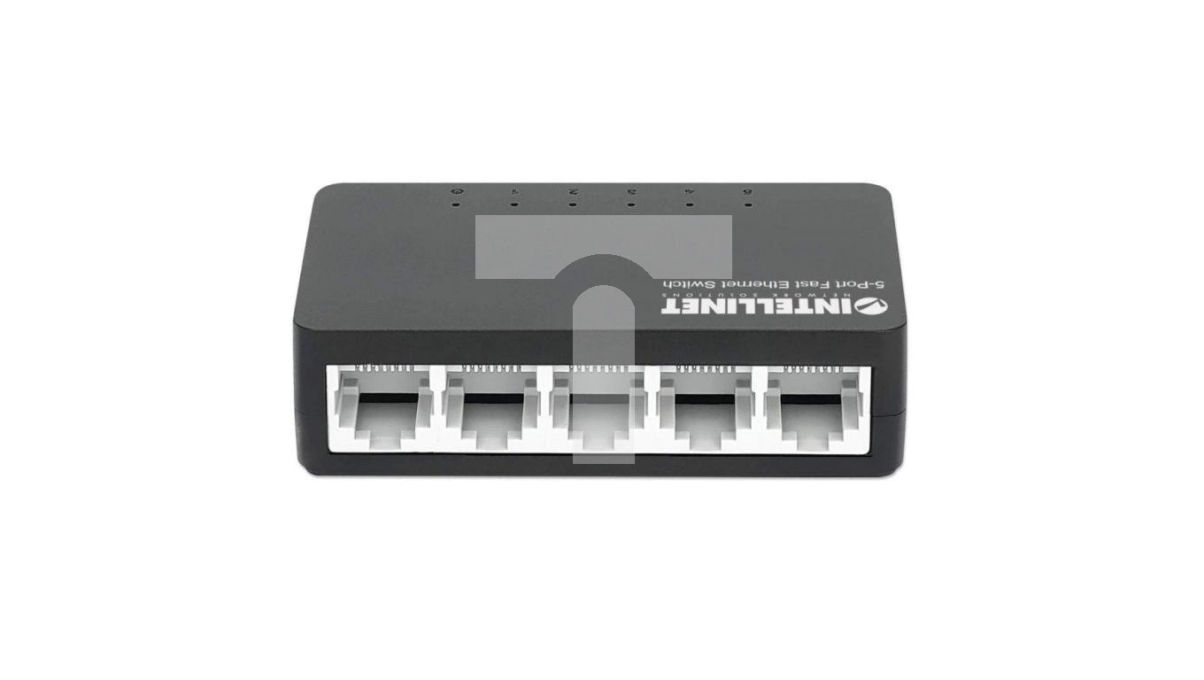 Switch 5x RJ45 10/100, Desktop, IEEE 802.3az – INTELLINET | TIM SA