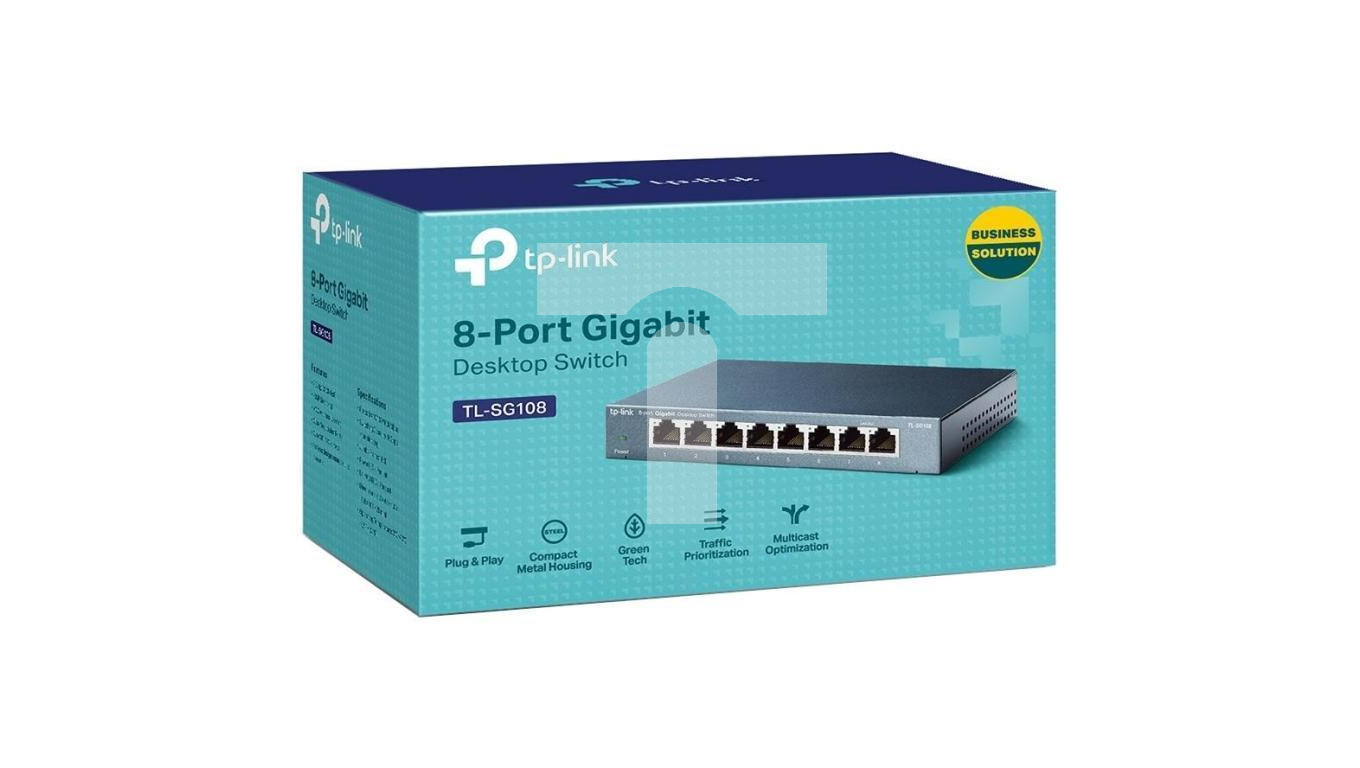 Switch desktop 8x port RJ45 (Gigabit Ethernet) przełącznik ...