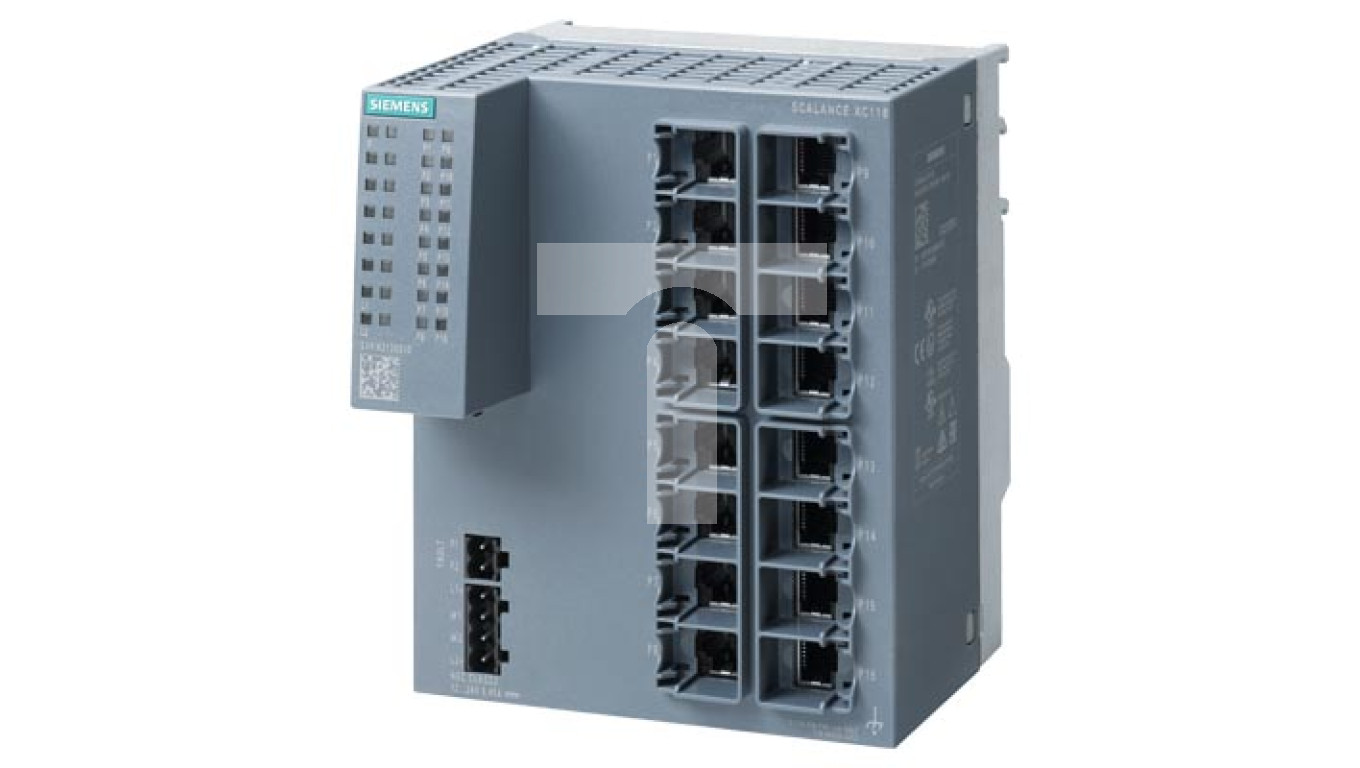 Switch przemysłowy SCALANCE XC116 16x 10/100 Mbit/s RJ45 6GK5116-0BA00 ...