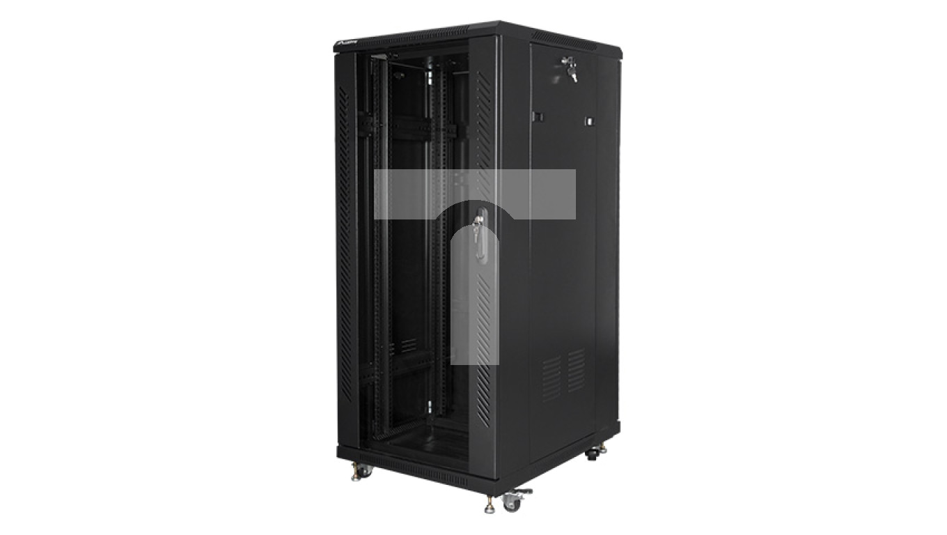 Szafa serwerowa stojąca 19 27U 600x800 czarna LANBERG /do zmontowania ...