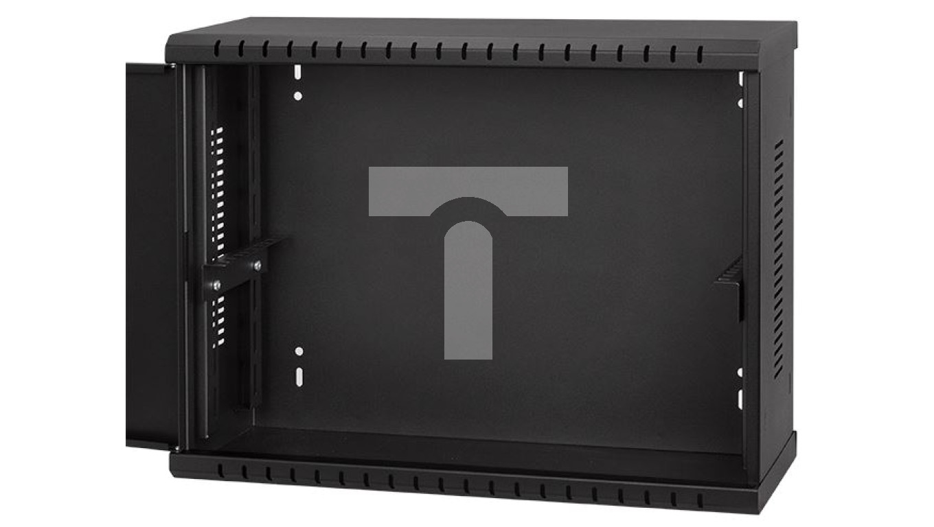 Szafa wisząca RACK 19 cali 3U 180mm CCTV CATV TPR czarna STALFLEX ...