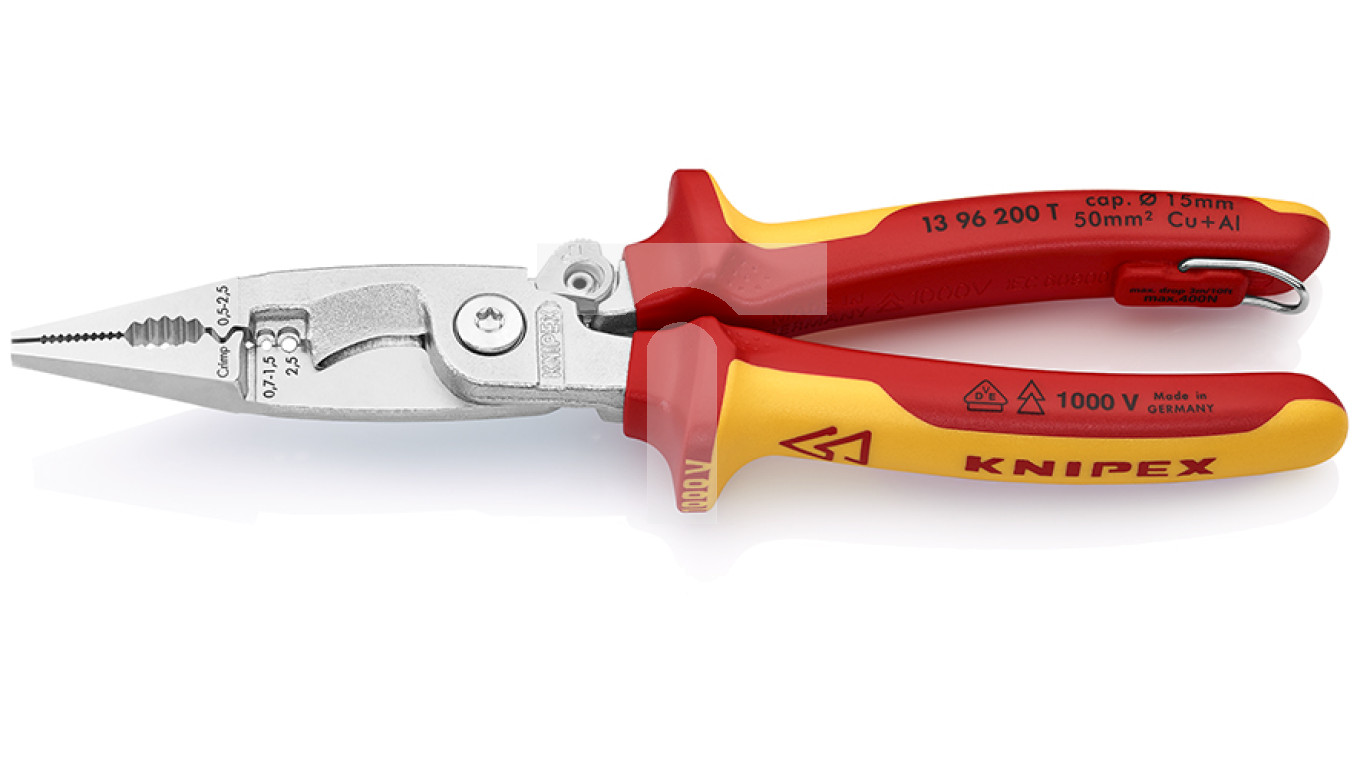 Szczypce wielofunkcyjne Knipex 50mm2 13 96 200 T – KNIPEX | TIM SA