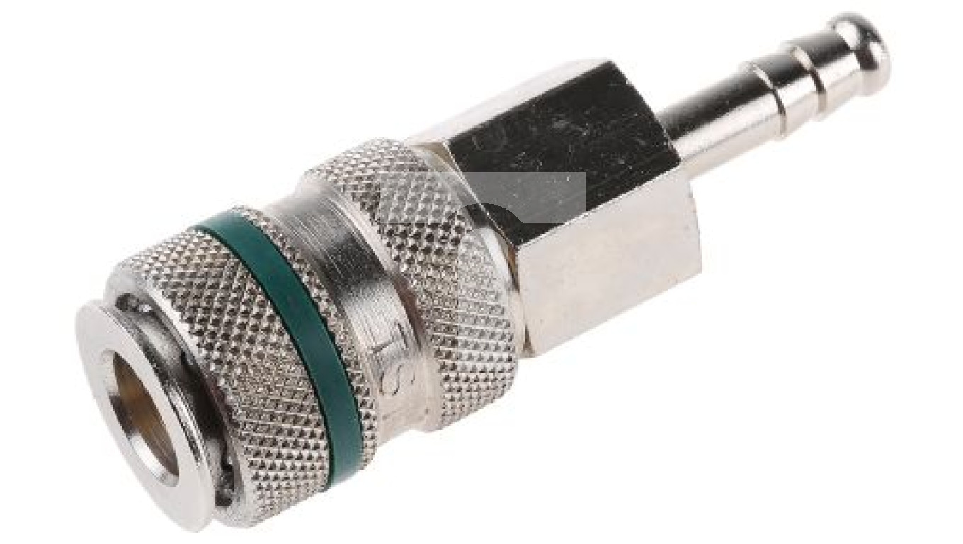 Szybkozłączka pneumatyczna, materiał Mosiądz, RS PRO Rectus 17 ...