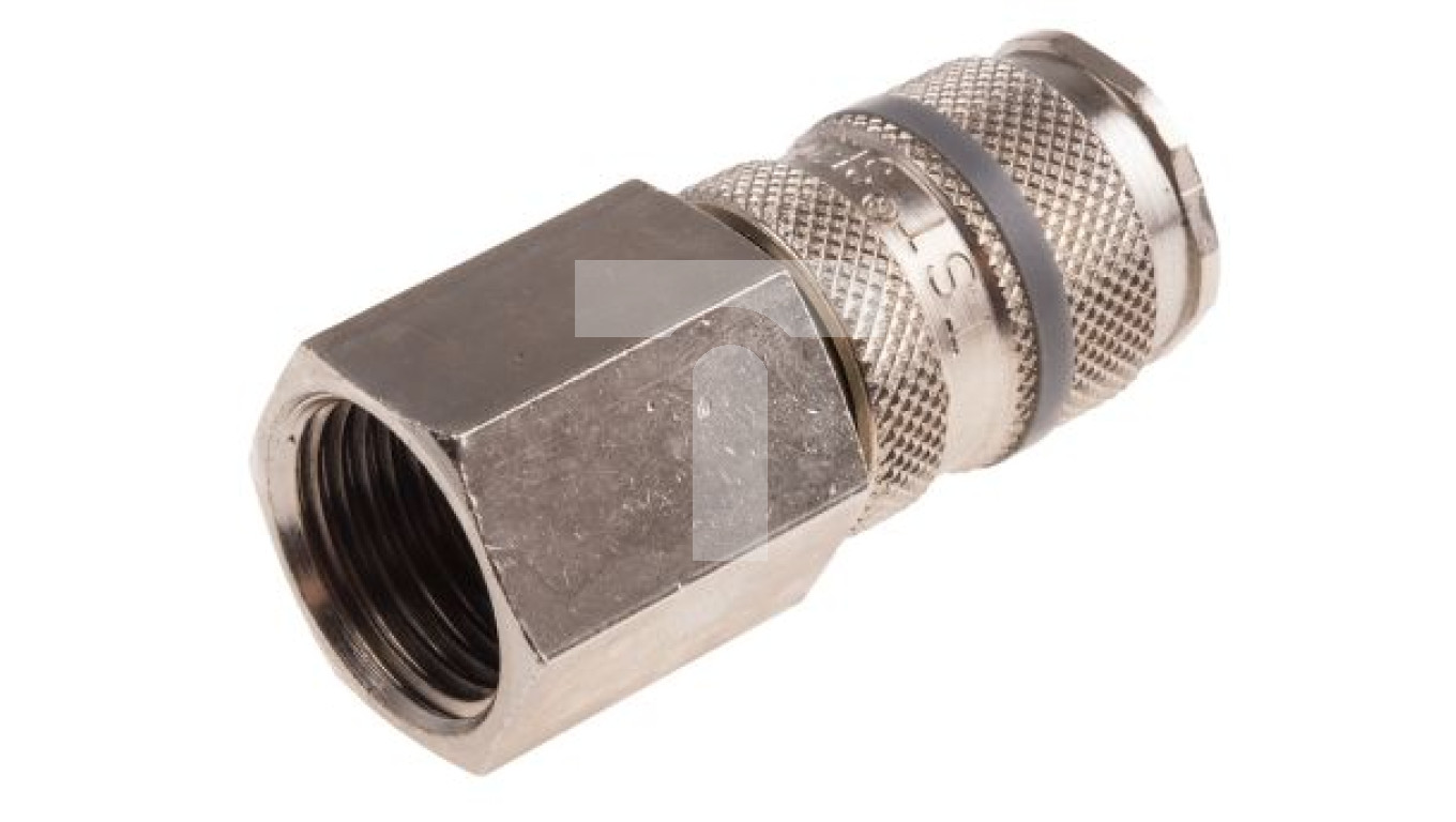 Szybkozłączka pneumatyczna, materiał Mosiądz, złącze G 1/2 żeńskie, RS ...