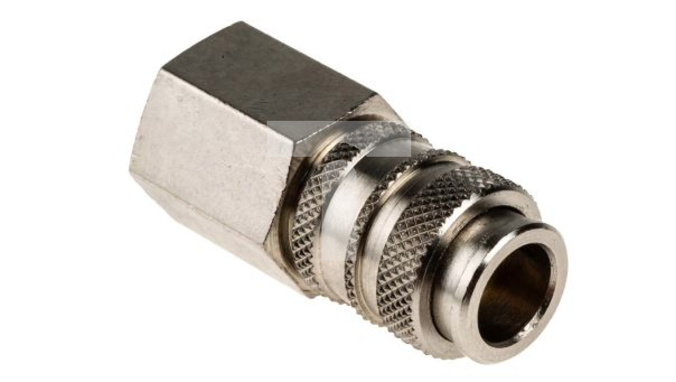 Szybkozłączka pneumatyczna, materiał Mosiądz, złącze G 1/4 żeńskie, RS ...