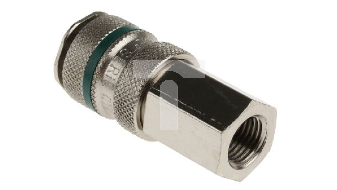 Szybkozłączka pneumatyczna, materiał Mosiądz, złącze G 1/4 żeńskie, RS ...