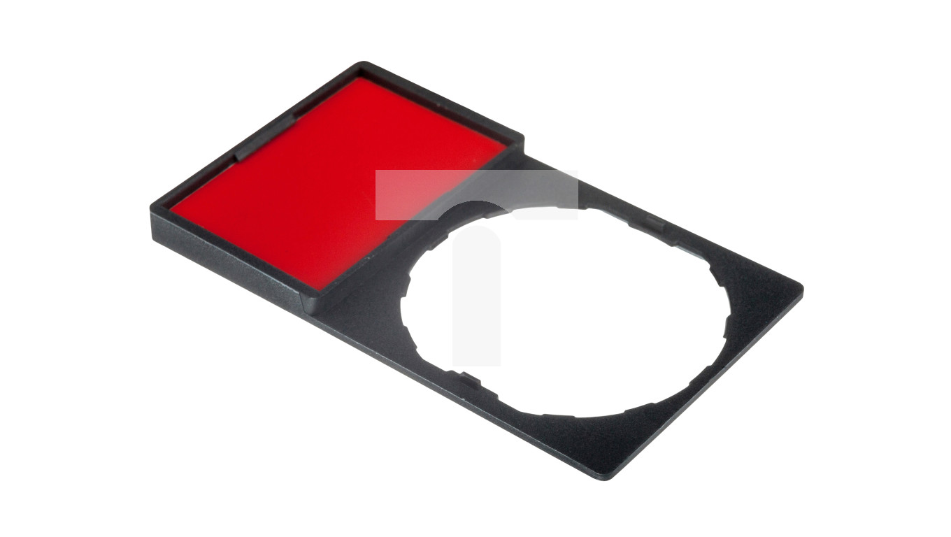 Szyld opisowy 30x50mm czarny 22mm prostokątny ZBY6101 – Schneider | TIM SA