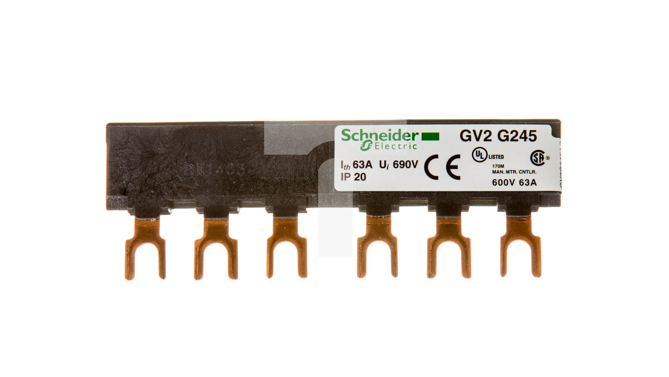 Szyna łączeniowa 3P 63A widełkowa GV2G245 – Schneider | TIM SA