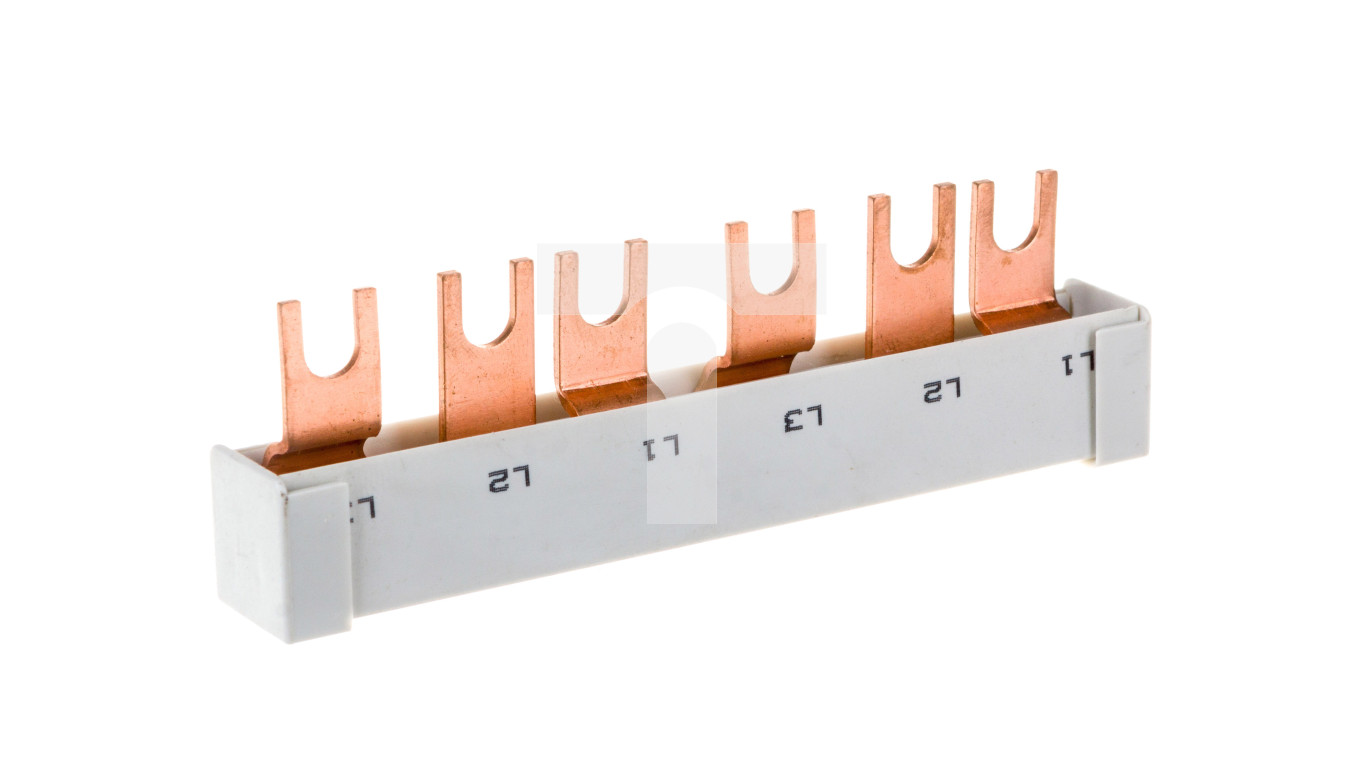 Szyna łączeniowa 3P 80A 16mm2 widełkowa Z Z-GV-16/3P-3TE/6 267511 ...