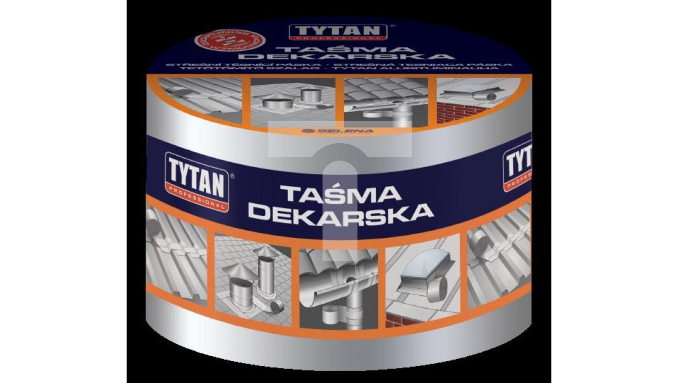 TAŚMA USZCZELNIAJĄCA DEKARSKA 15CM*10MB SREBRNA/ALUMINIOWA – TYTAN ...