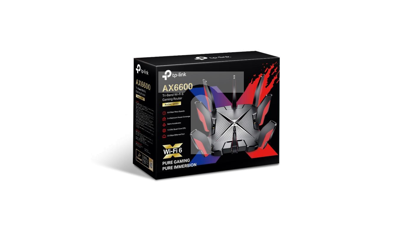 TP-LINK ARCHER gX90 MU-MIMO OFDMA AX6600 WIFI 6 WIRELESS GIGABIT ROUTER ...