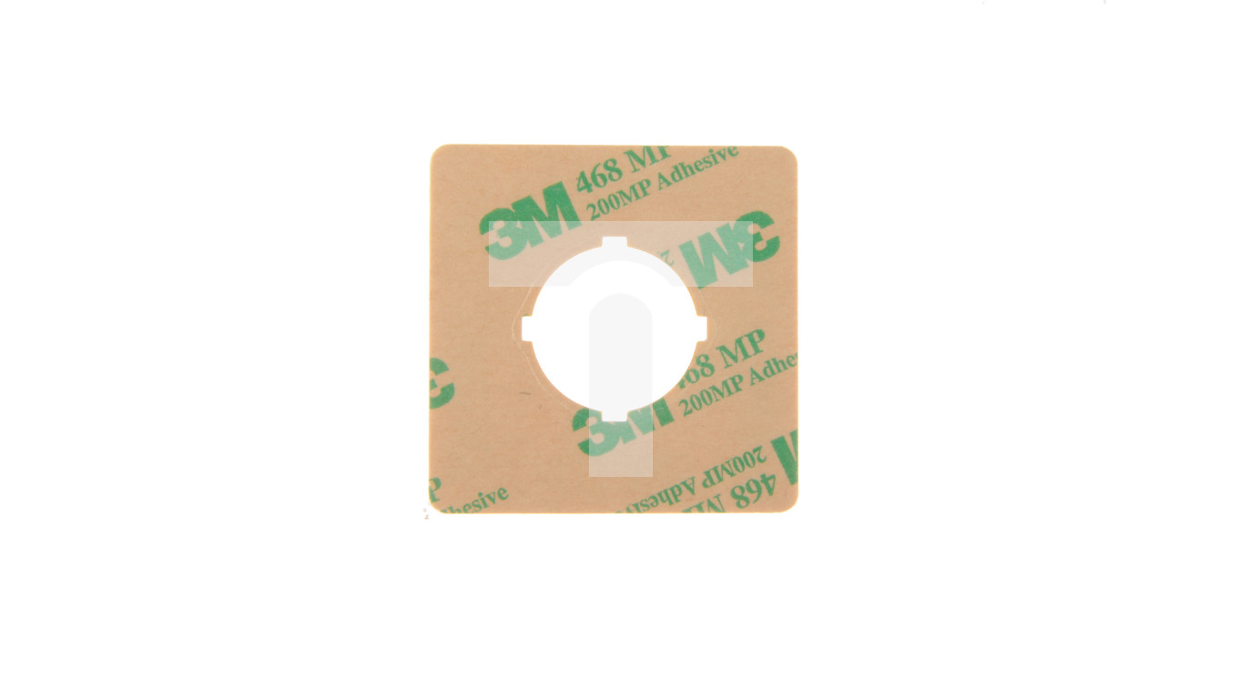 Tabliczka opisowa żółta kwadratowa 50x50mm EMERGENCY STOP M22-XYK1 ...