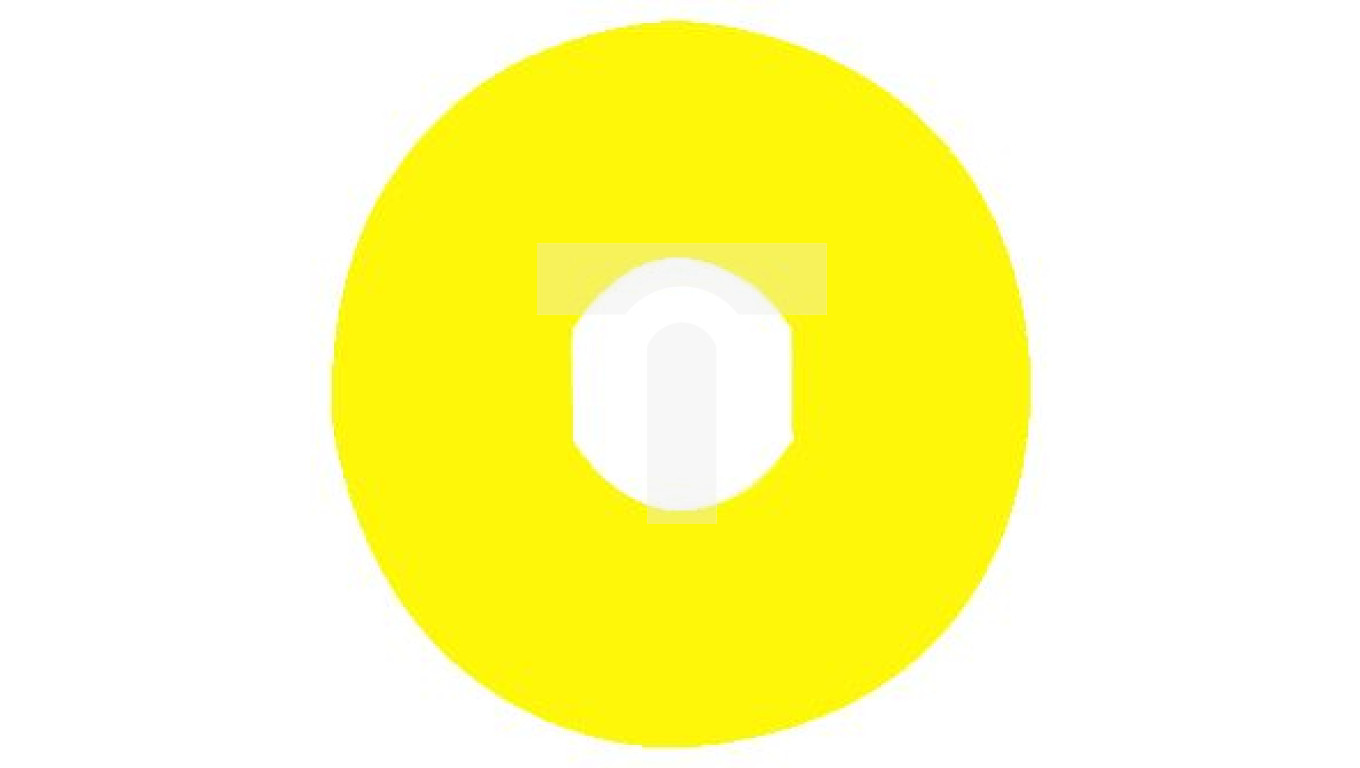 Tabliczka opisowa żółta okrągła fi90mm bez nadruku ZBY8101 – Schneider ...