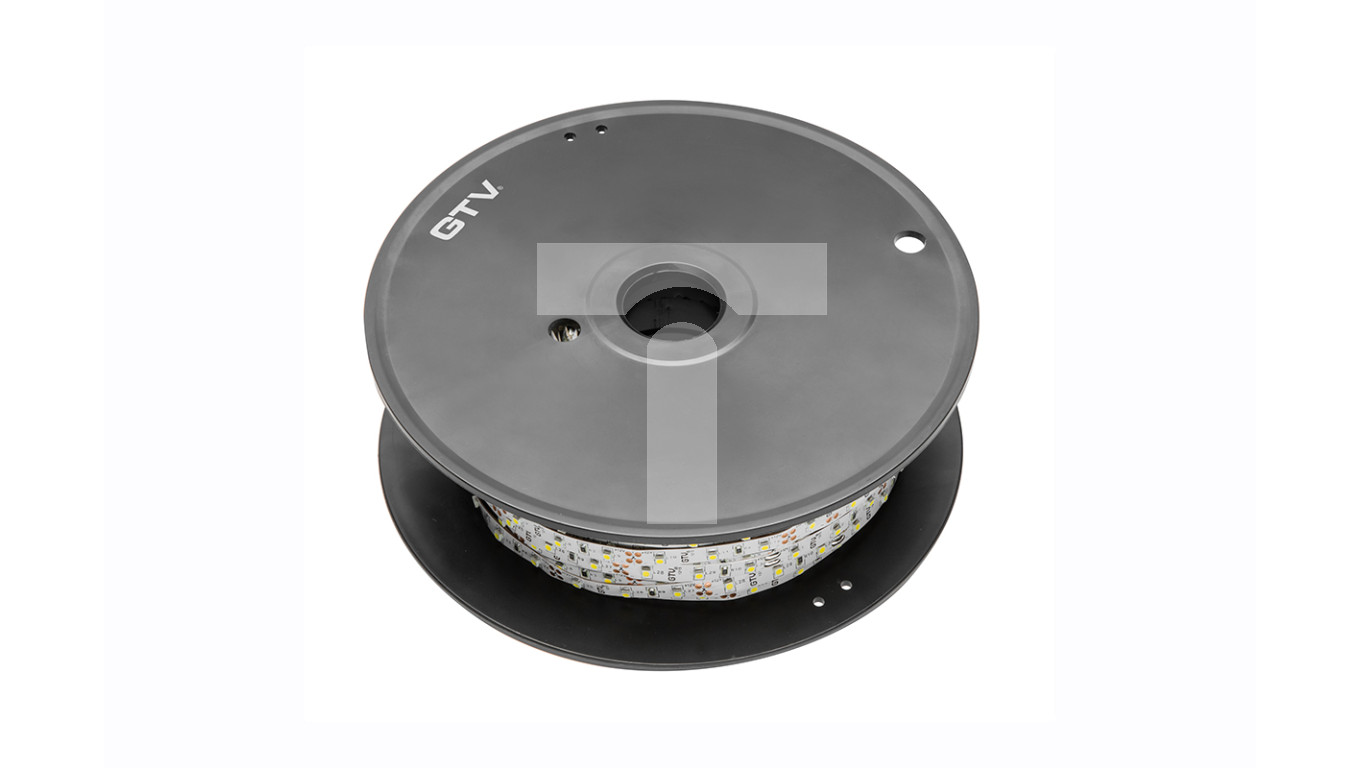 Taśma Flash 2835, 60LED/m, zimny biały, 30W/5m bez żelu 8mm, Rolka 50m ...