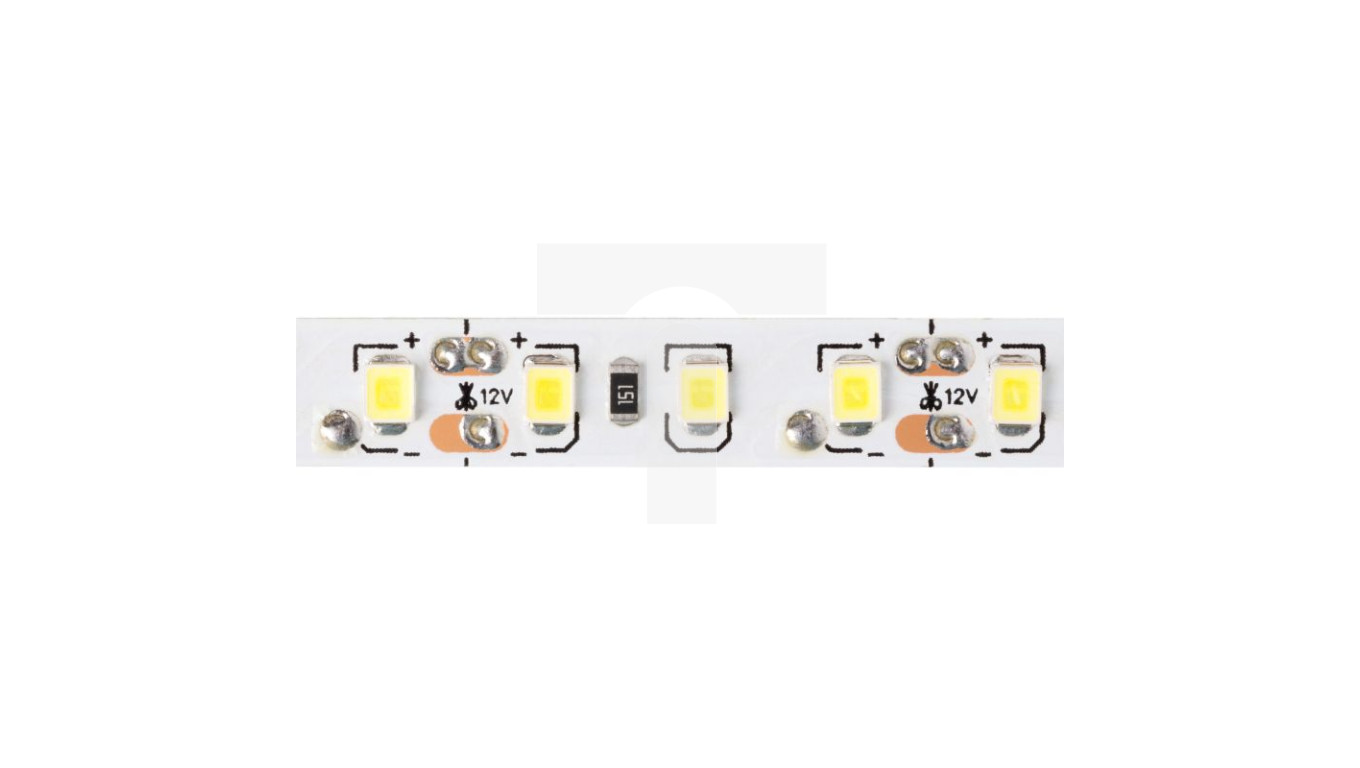 Taśma LED 2835 120 diod/m 48W 9,6W/m 12V IP20 CW 6500K /5m/ EC79355 ...