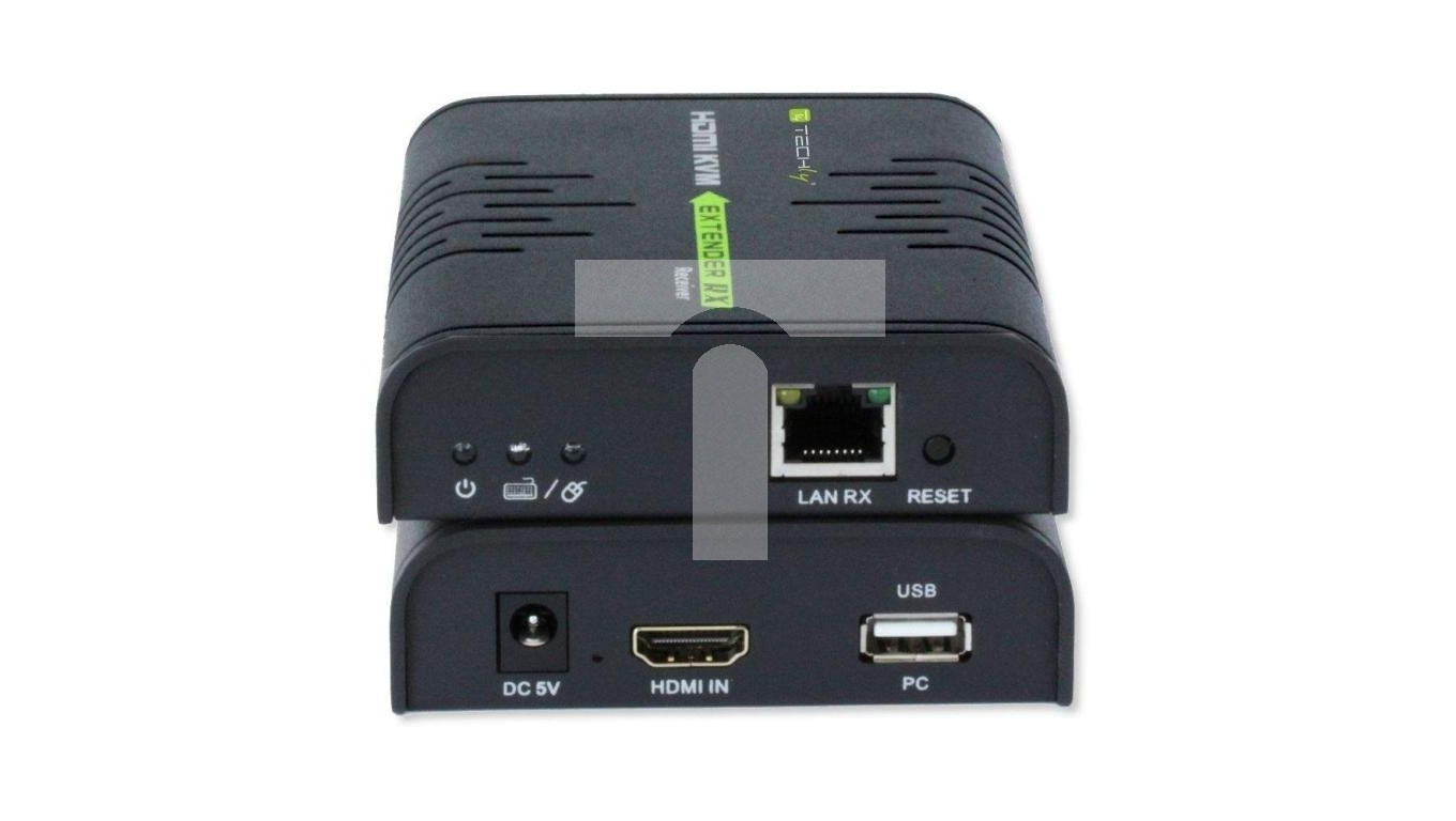 Techly KVM Extender HDMI+USB po skrętce Cat5e/6 do 120m IDATA HDMI-KVM2 ...