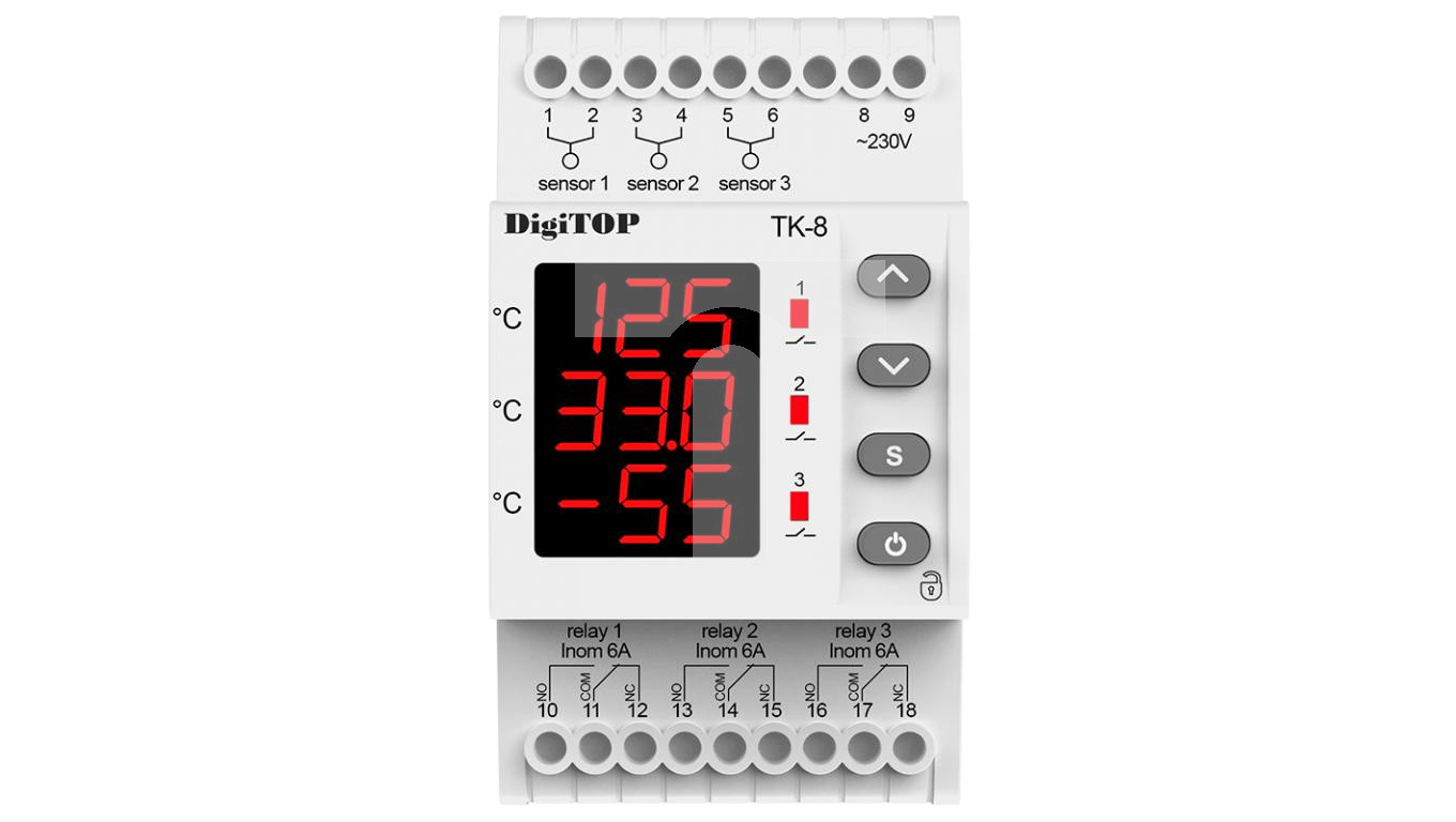 Termoregulator DigiTOP TK-8 – DIGITOP | TIM SA