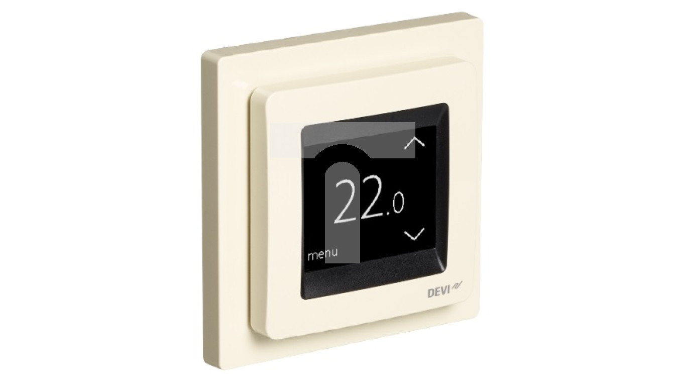 Termostat do ogrzewania podłogowego DEVIreg Touch kość słoniowa ...