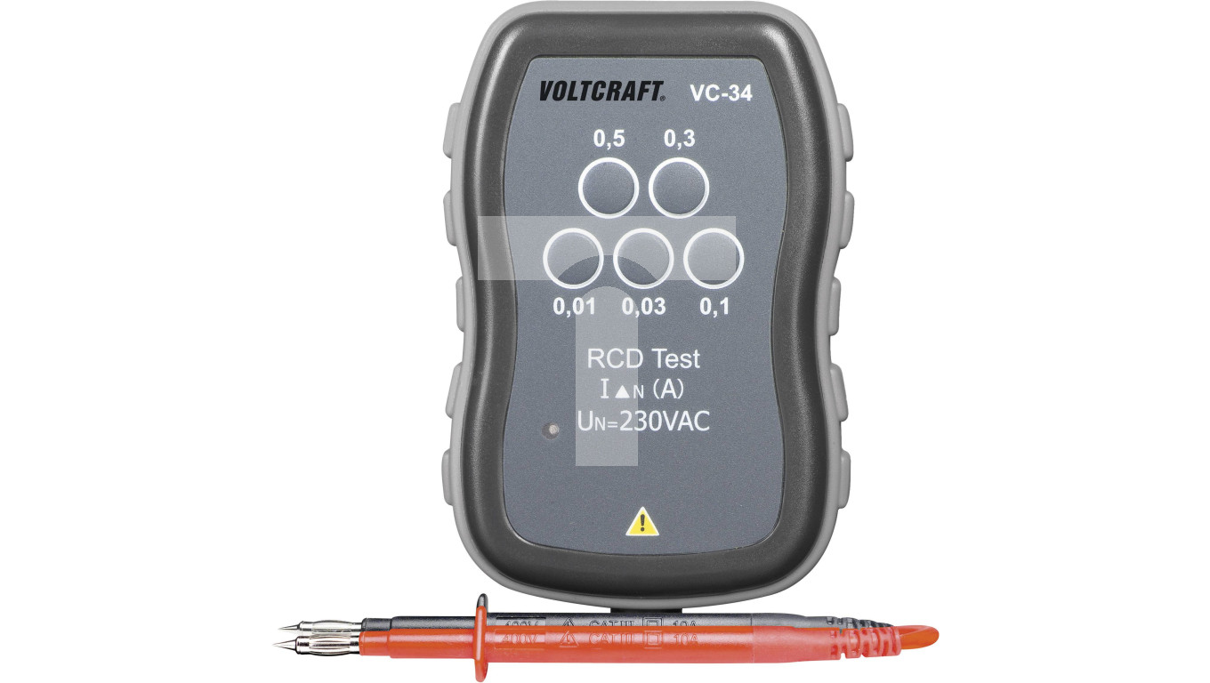 Tester FI VOLTCRAFT VC-34, CAT III 250 V 101008 – Voltcraft | TIM SA