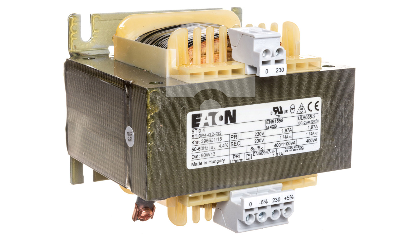 Transformator 1-fazowy 400VA 230/230V STI0,4(230/230) 040642 – EATON | TIM SA