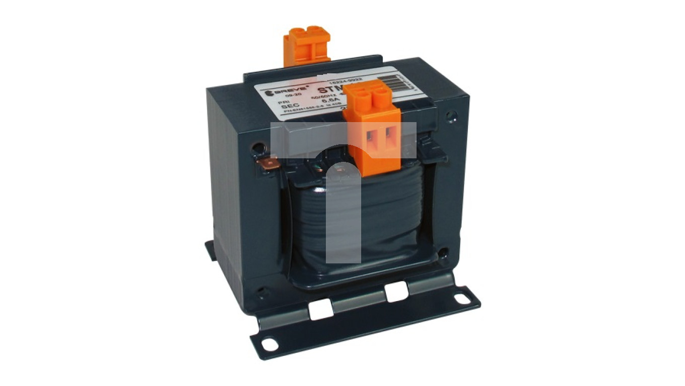 Transformator 1-fazowy bezpieczeństwa STM 160 400/ 24V 6,7A, Ta 40 ...