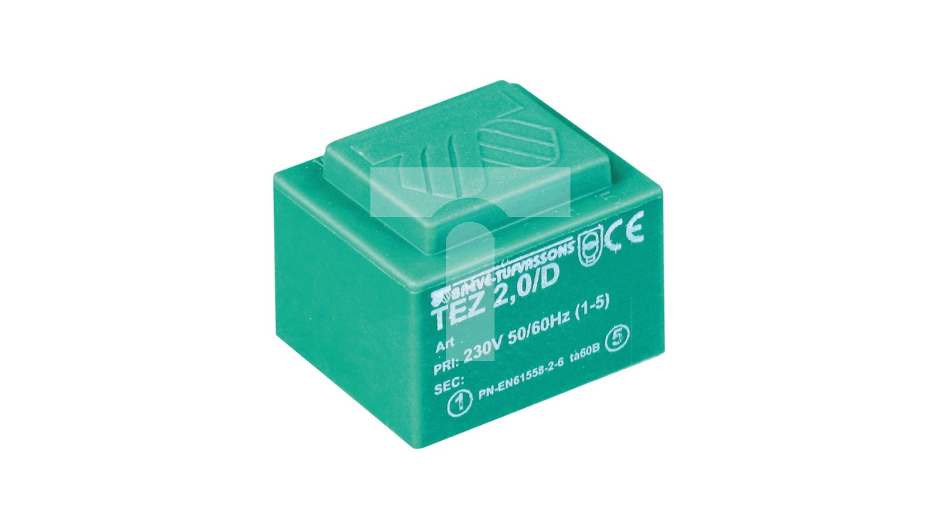 Transformator 1-fazowy TEZ 2,0/D 230/9-9V /do druku/ 16009-8989 – BREVE | TIM SA