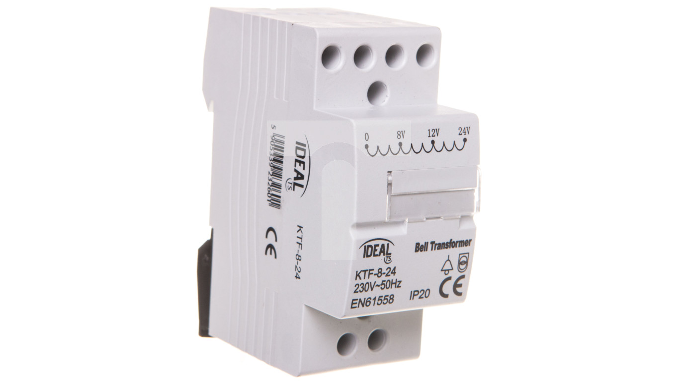 Transformator dzwonkowy 230V/24V 8VA KTF-8-24 23260 – Kanlux S.A. | TIM SA