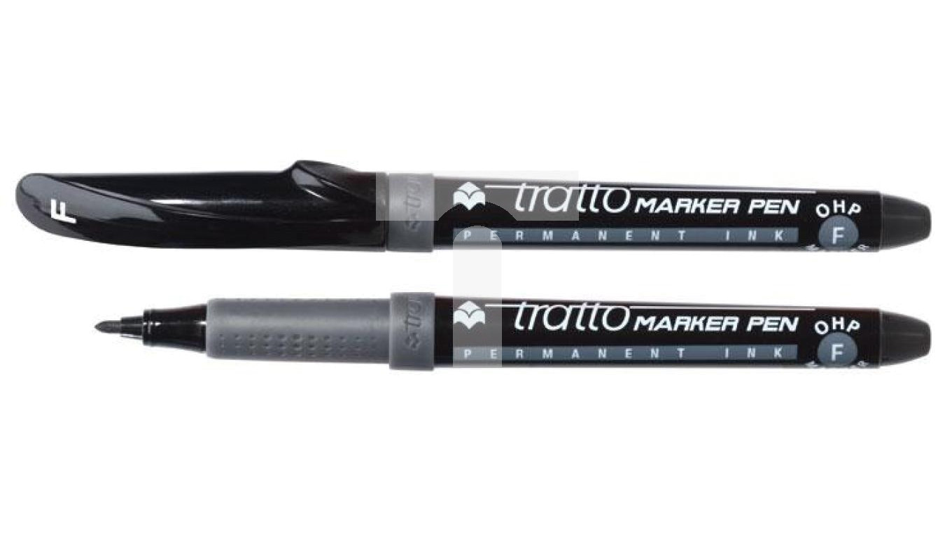 Tratto - Marker permanentny F-2,2 mm Czarny / 806803 – LYRA | TIM SA