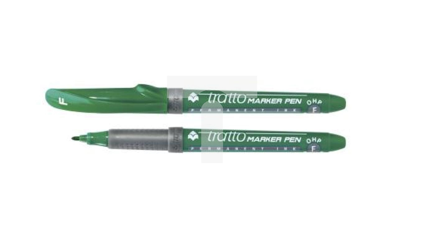 Tratto - Marker permanentny F-2,2 mm Zielony / 806804 – LYRA | TIM SA