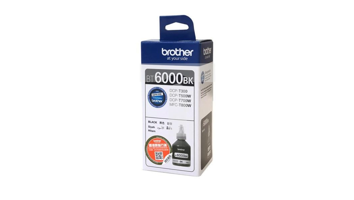 Tusz Brother BT6000BK (oryginał BT-6000BK 108 ml czarny) – Brother | TIM SA Tusz Brother BT6000BK (oryginał BT-6000BK 108 ml czarny) – Brother | TIM SA