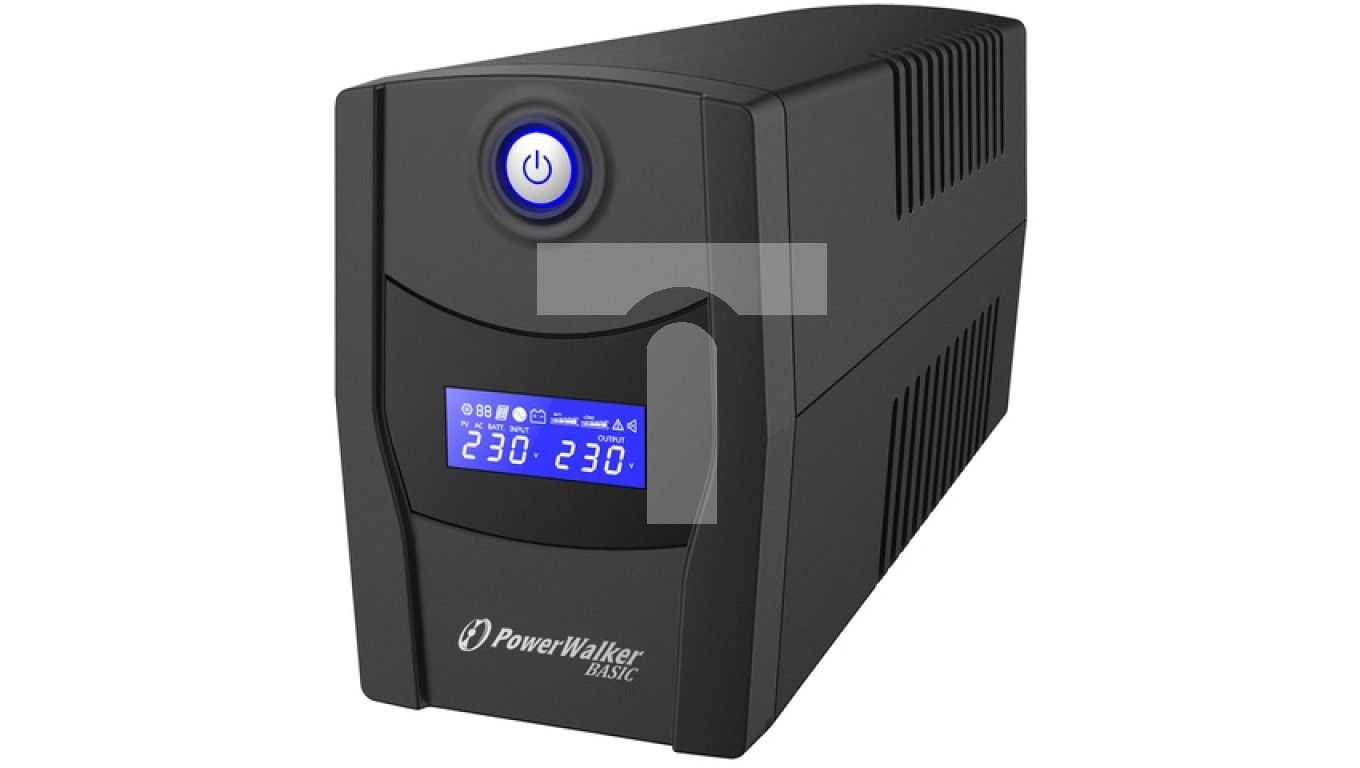UPS POWERWALKER LINE-INTERACTIVE 1000VA STL FR 2x230V, RJ11/45 IN/OUT, USB VI 1000 STL FR ...