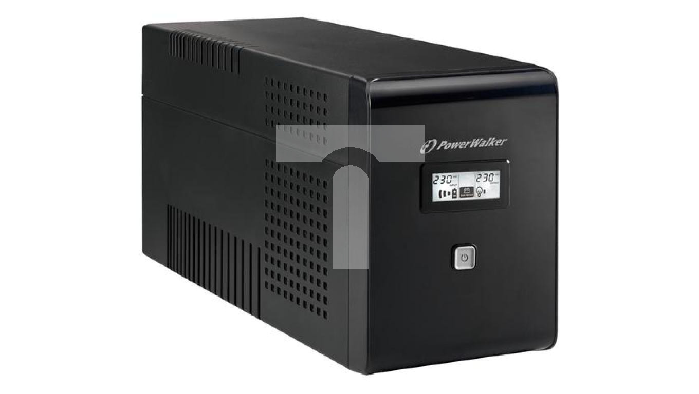UPS POWERWALKER LINE-INTERACTIVE 1500VA 2xSCHUKO + 2xIEC OUT, RJ11/RJ45 ...
