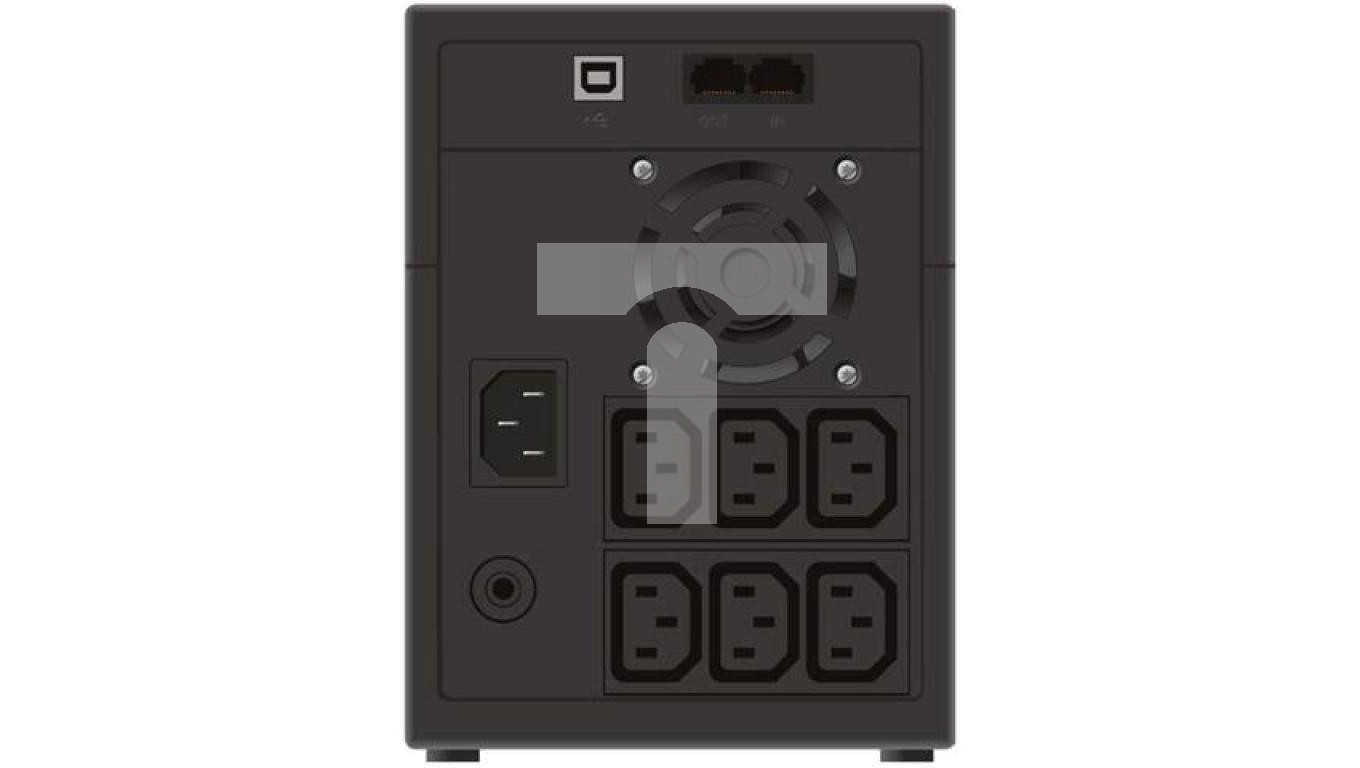 UPS POWERWALKER LINE-INTERACTIVE 2200VA/1200W, 6xIEC wy, RJ11/RJ45 we ...
