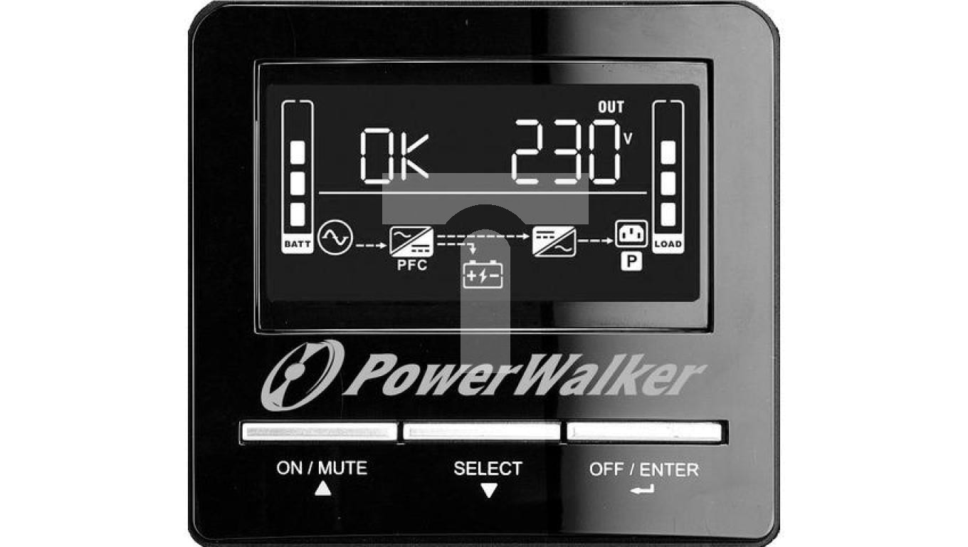 UPS POWERWALKER VI 3000 CW LINE-INTERACTIVE 3000VA 3X SCHUKO USB-B RS ...