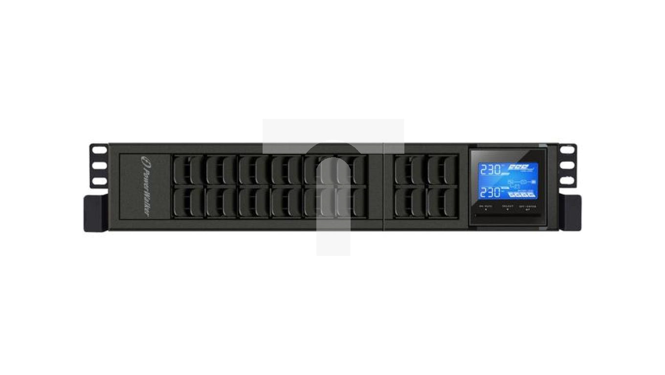 UPS POWERWALKER online 2000VA 4x IEC OUT USB/RS-232 LCD RACK 19/TOWER ...