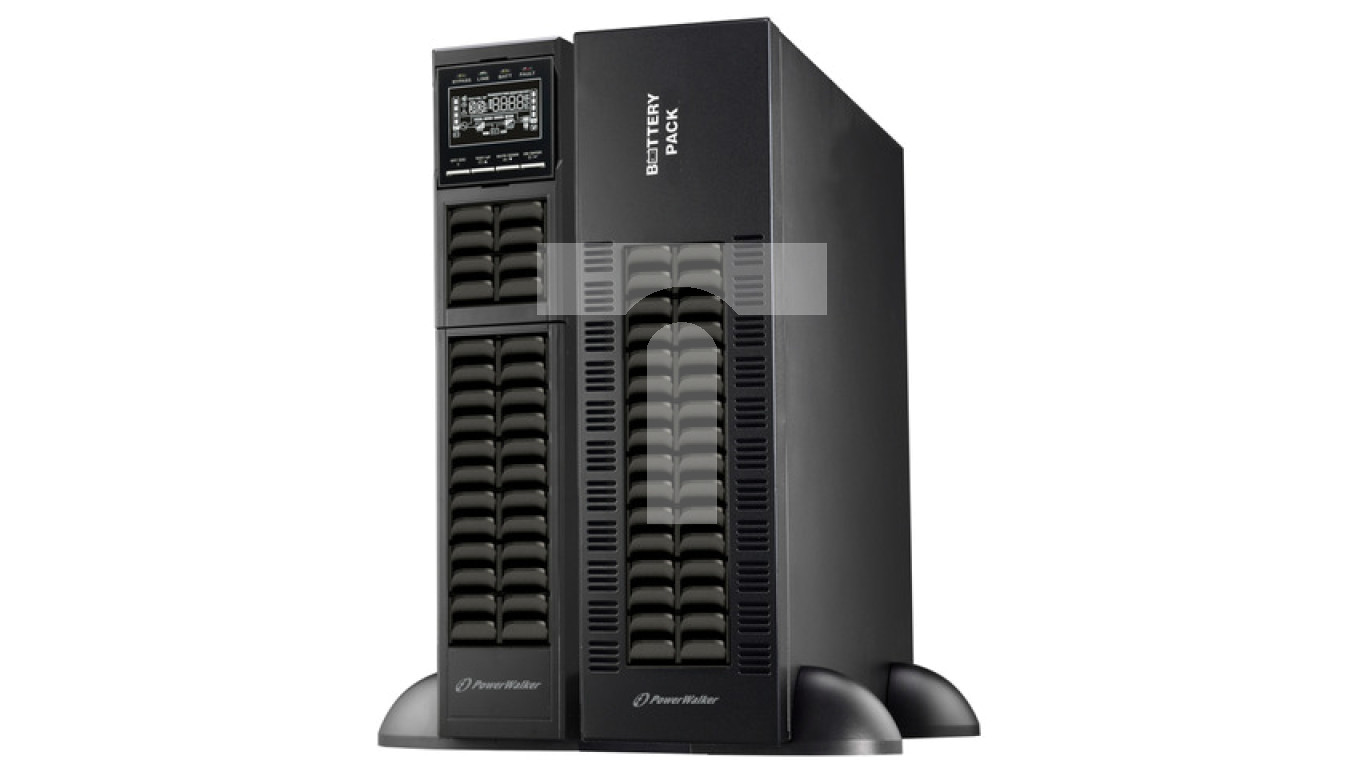 UPS RACK 19 POWERWALKER ON-LINE 10000VA RMG PF1 złącze terminalowe IN ...
