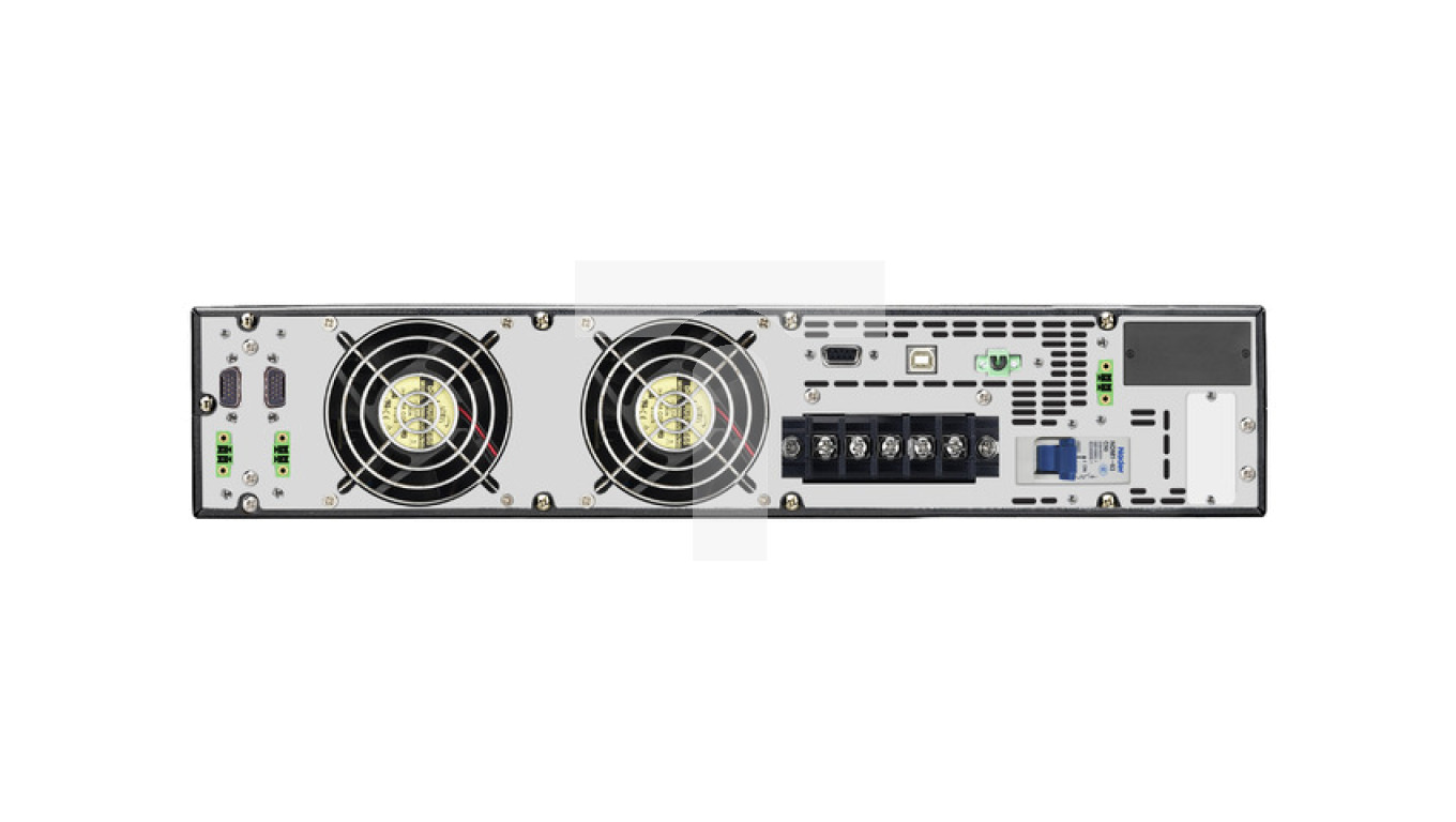 UPS RACK 19 POWERWALKER ON-LINE 6000VA RMG PF1, złącze terminalowe IN ...
