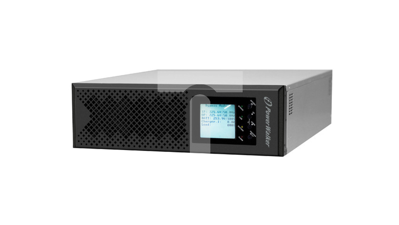 UPS RACK POWERWALKER VFI 10K CPH 3/1 ON-LINE 10KVA TERMINAL USB-B RS ...