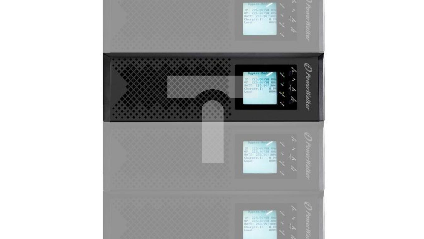 UPS RACK POWERWALKER VFI 10K CPH 3/3 10KVA TERMINAL USB-B RS-232 3/3 ...