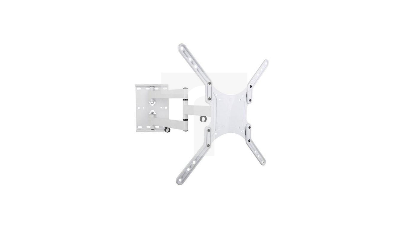 Uchwyt Ścienny TV LED/LCD 23-55 cali 45kg Obrotowy Biały ICA-PLB 136MW ...