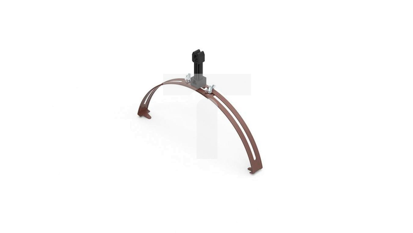 Uchwyt gąsiorowy uniwersalny G6 lakierowany brązowy RAL 8017 59.2 LA ...