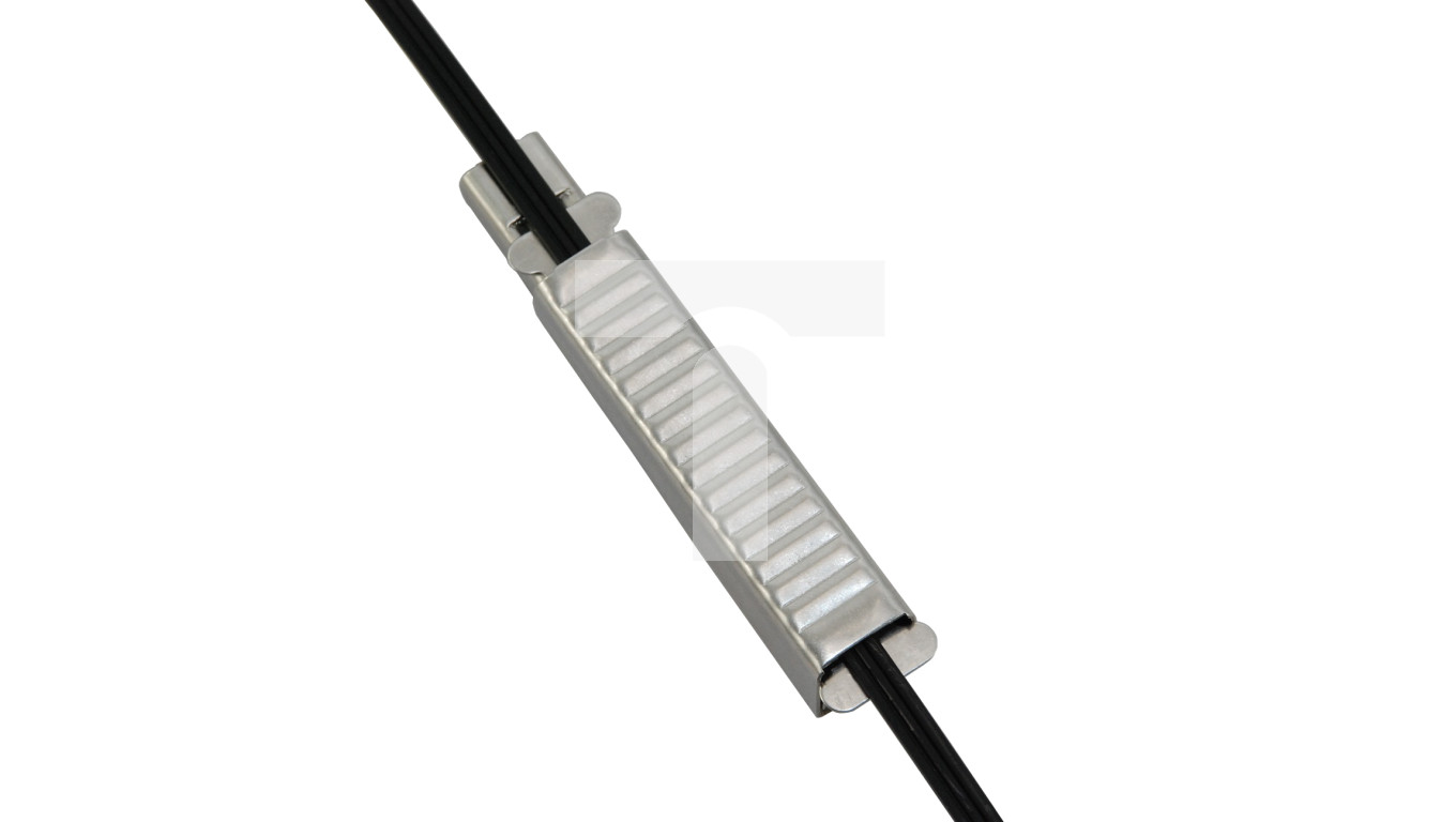 Uchwyt odciągowy 1.2kN do kabli płaskich (4x12mm), metalowy, 280 mm ...